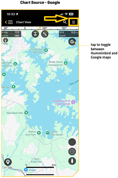 Using the One-Boat Network App – Humminbird