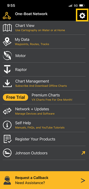 Using the One-Boat Network App – Humminbird